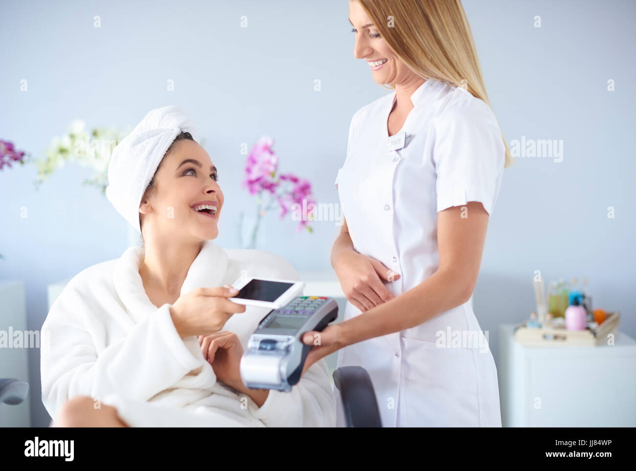 Customer spa hi-res stock photography and images - Alamy