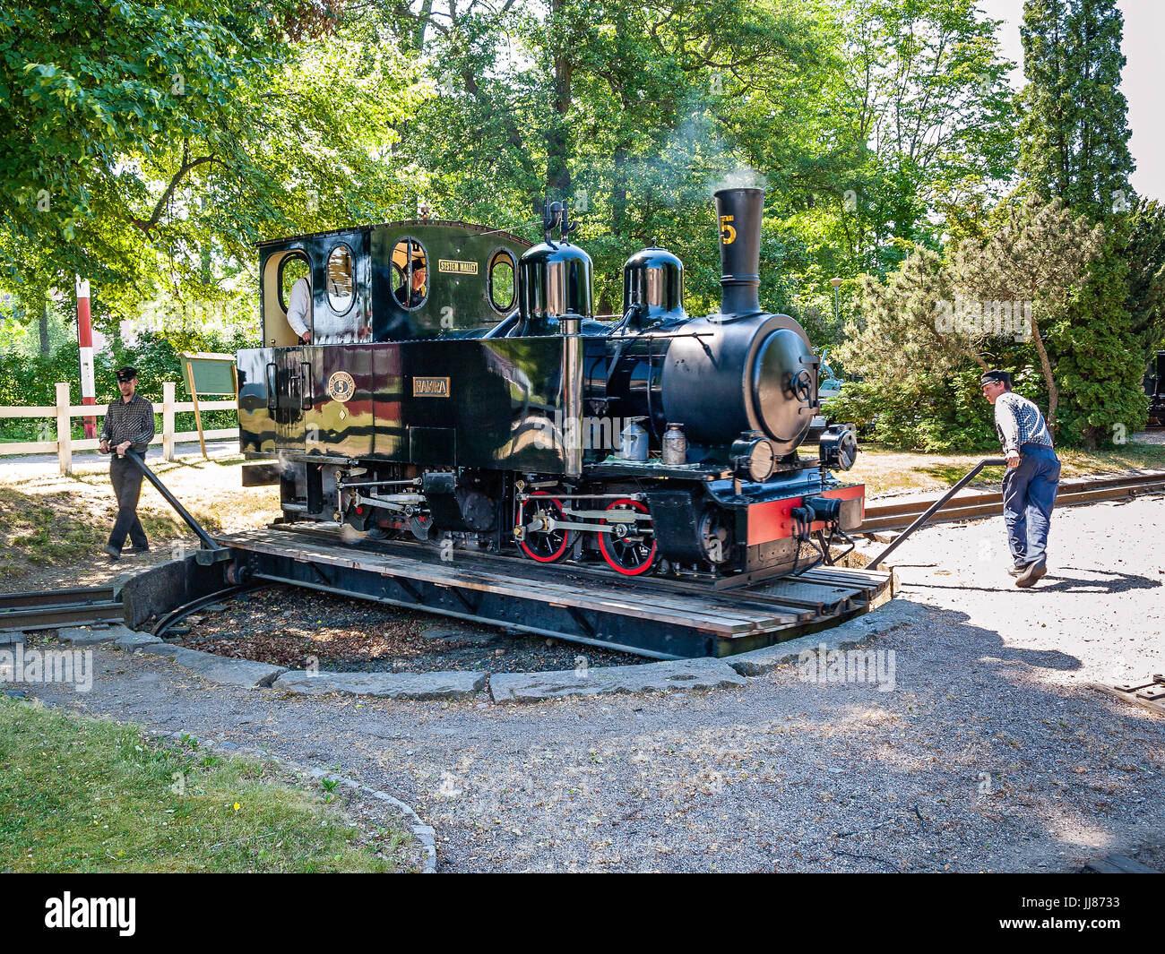 Old mallet steam locomotive hi-res stock photography and images - Alamy