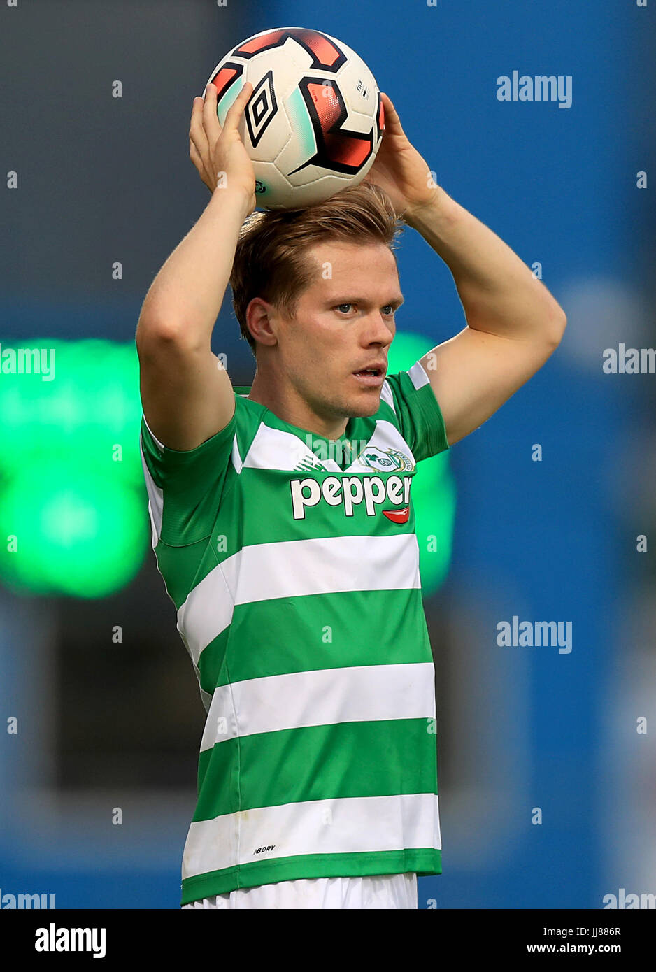 Shamrock Rovers' Simon Madden during the UEFA Europa League Second ...