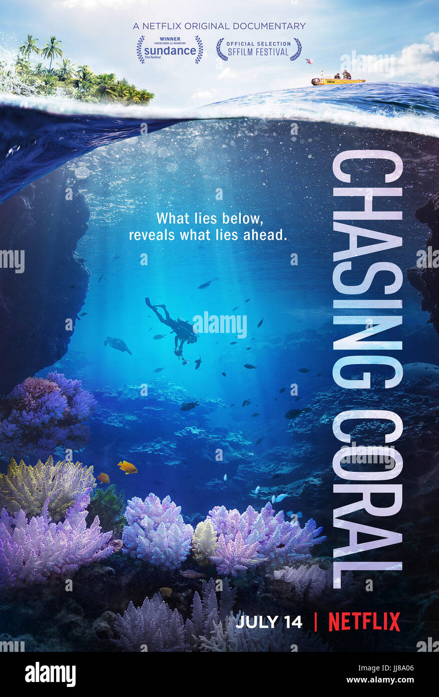 CHASING CORAL, US poster, 2017. ©Netflix/courtesy Everett Collection ...