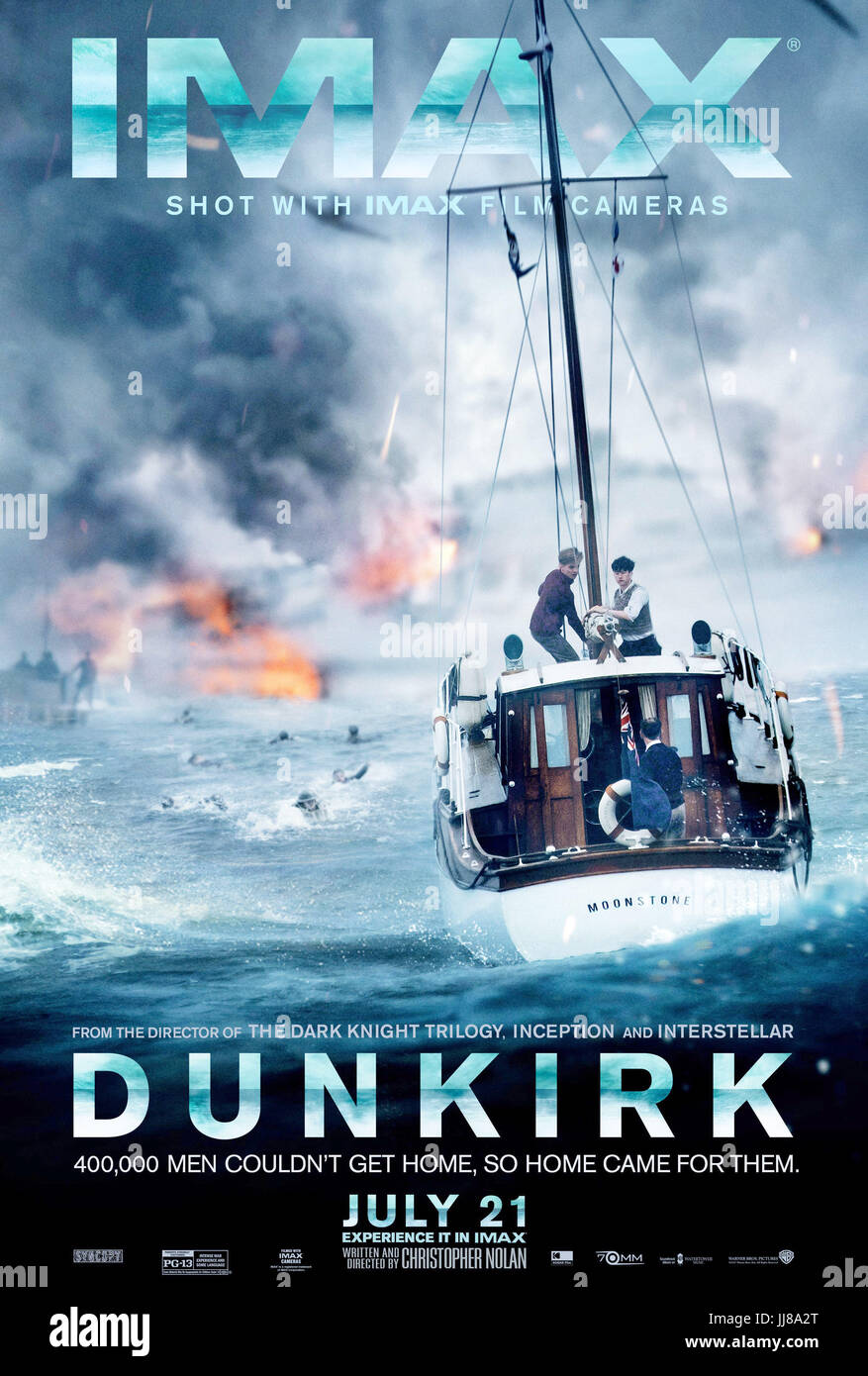 DUNKIRK, US IMAX poster, 2017. ©Warner Bros. Pictures/courtesy Everett ...