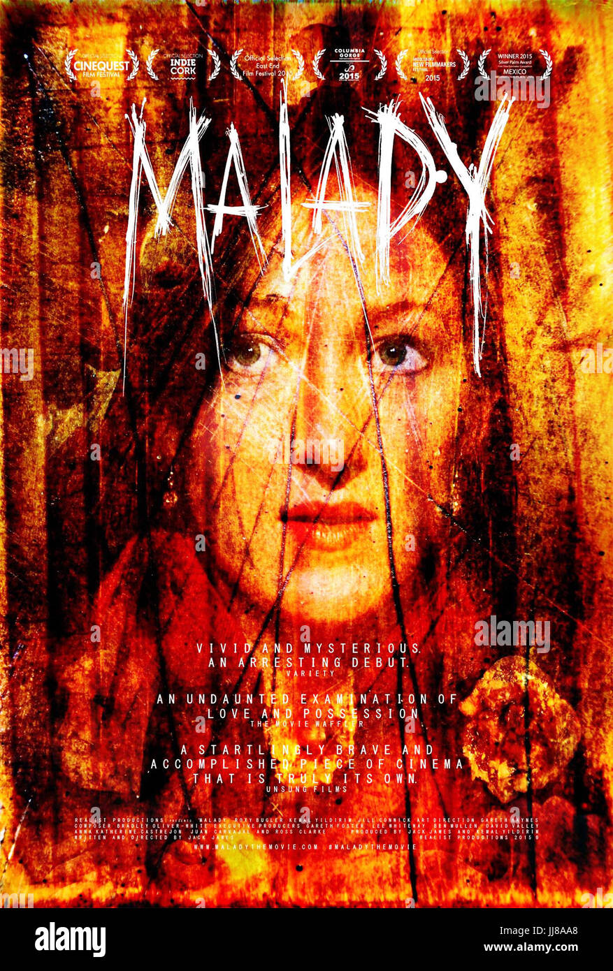 MALADY, poster, Roxy Bugler, 2015. ©Random Media /Courtesy Everett ...