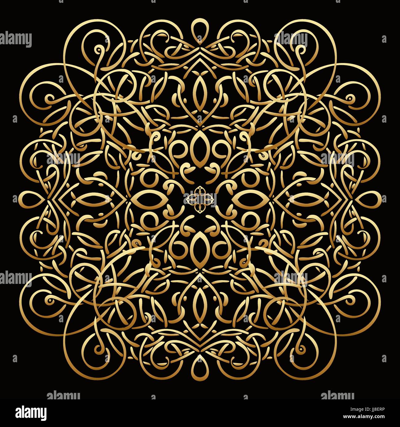 Gold pattern hi-res stock photography and images - Alamy