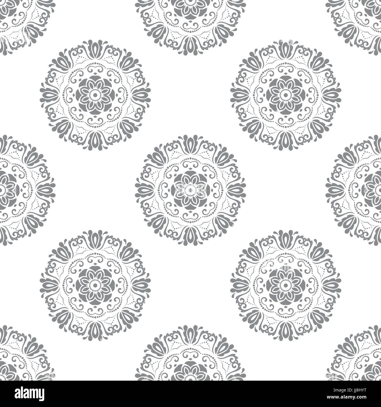 Floral Fine Seamless Vector Pattern Stock Vector Image & Art - Alamy