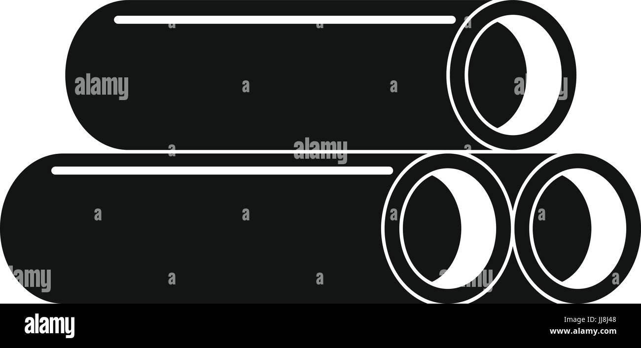 Tube icon, simple style Stock Vector Image & Art - Alamy