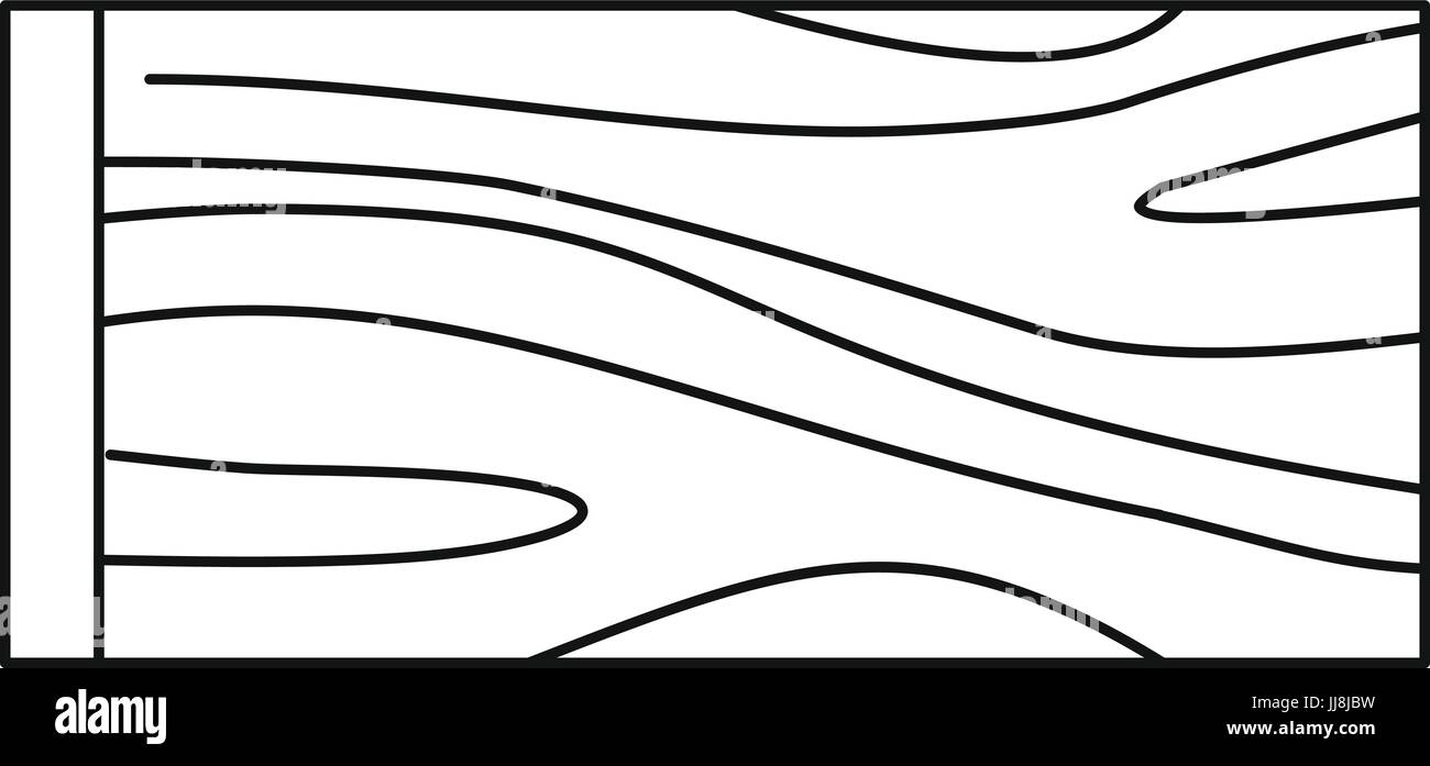 Board icon, outline style Stock Vector Image & Art - Alamy