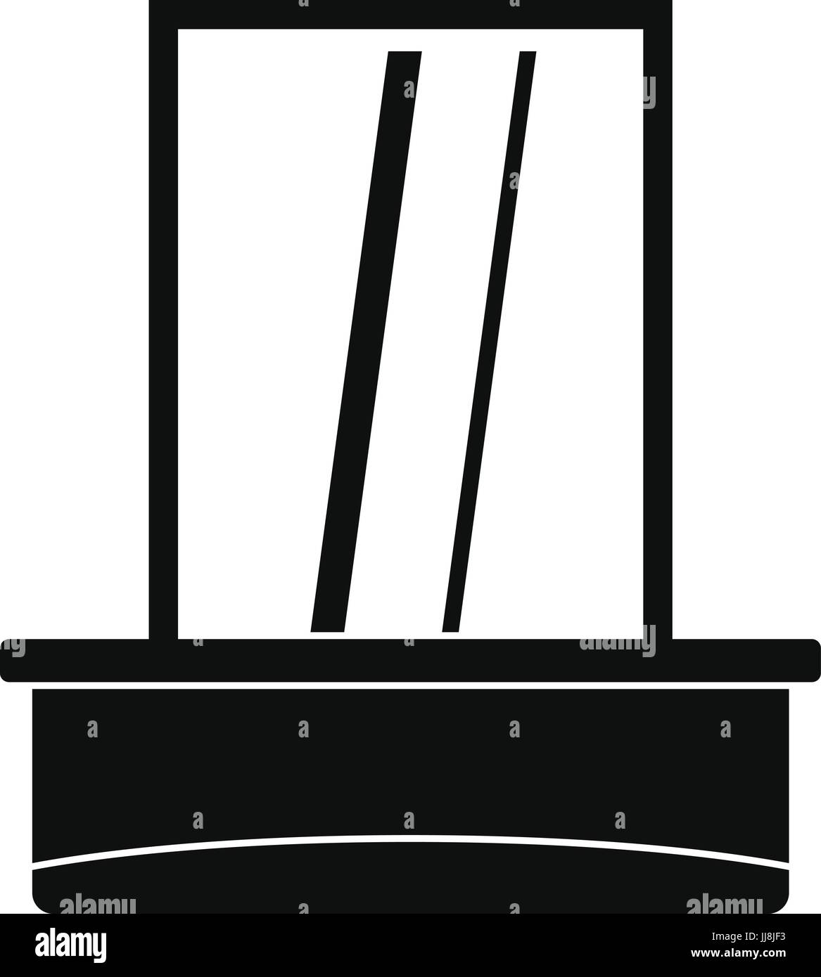 Window icon, simple style Stock Vector Image & Art - Alamy