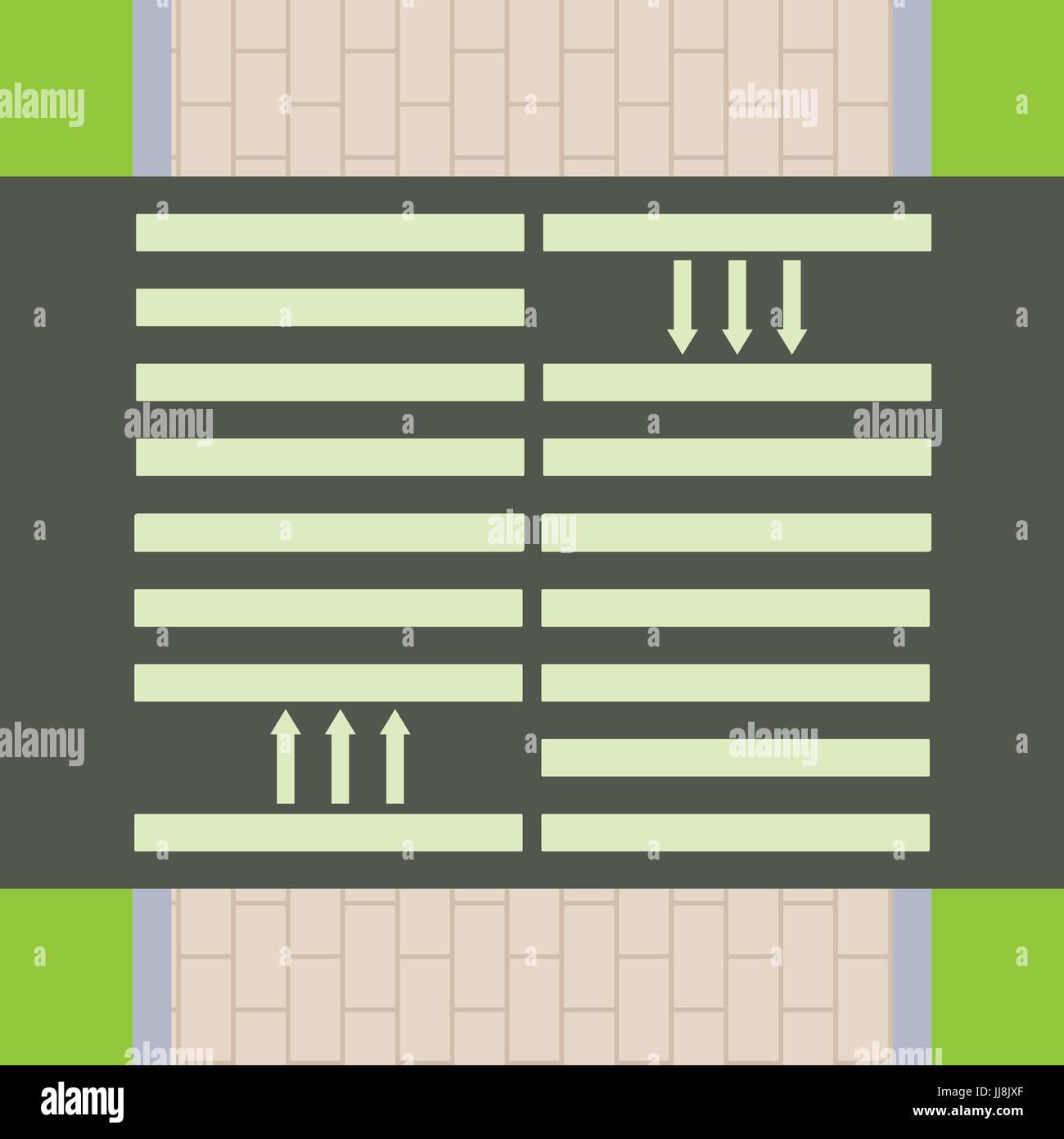 Pedestrian road icon, cartoon style Stock Vector Image & Art - Alamy