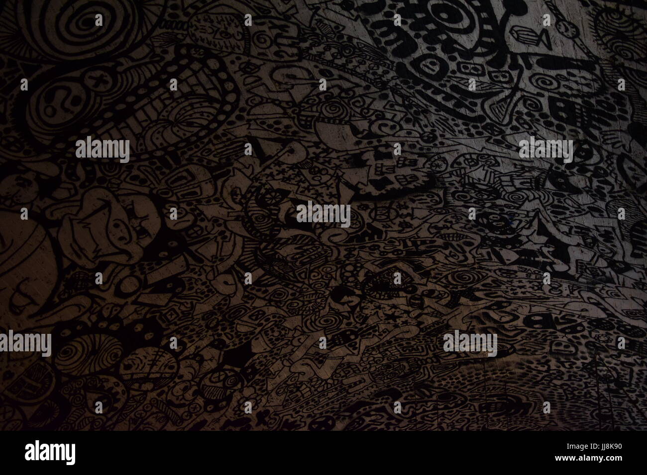 Ceiling graffiti hi-res stock photography and images - Alamy