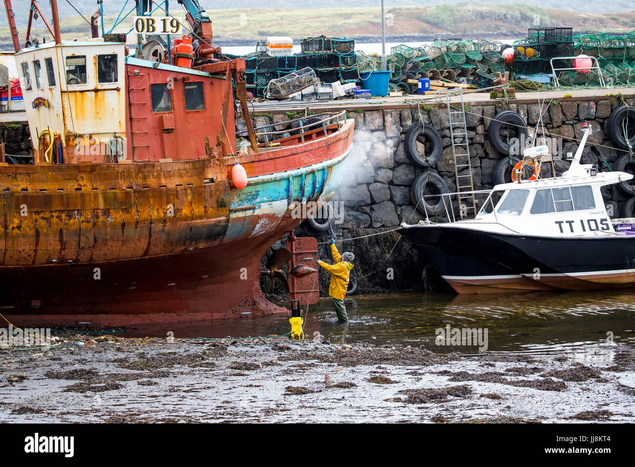 Old fishing trawler hi-res stock photography and images - Alamy