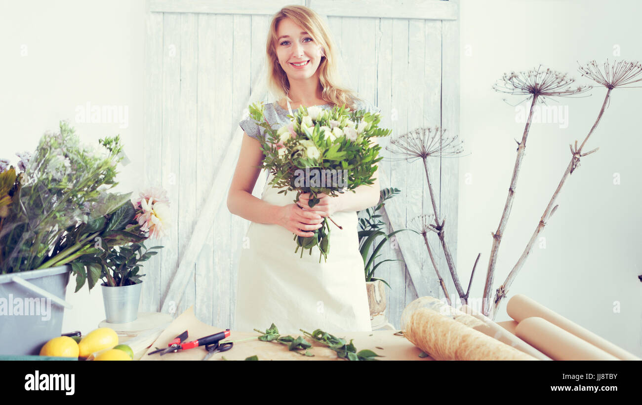 Stylish floristry hi-res stock photography and images - Alamy