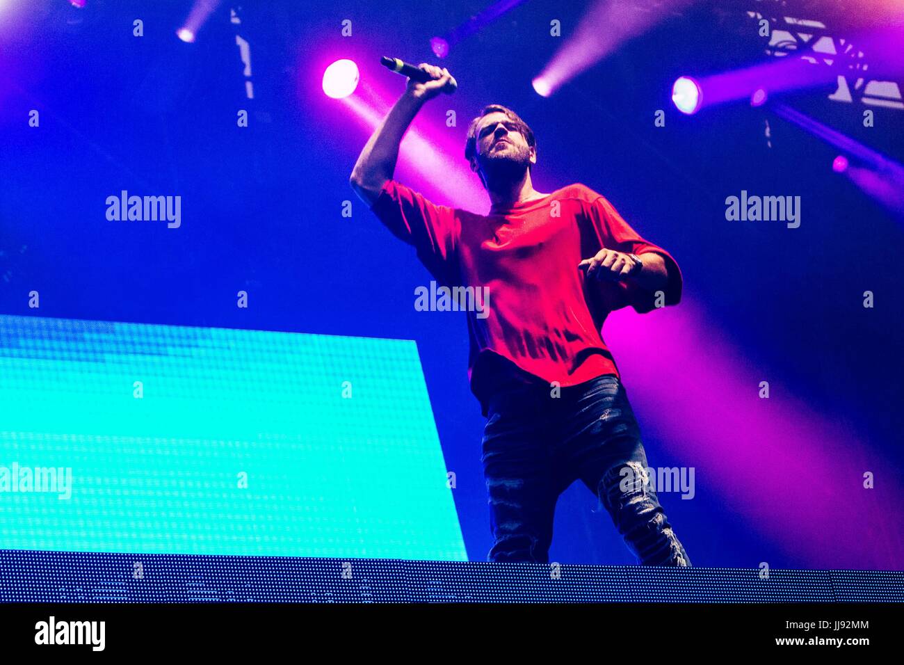 The Chainsmokers performs live in Milano, Italy Stock Photo - Alamy