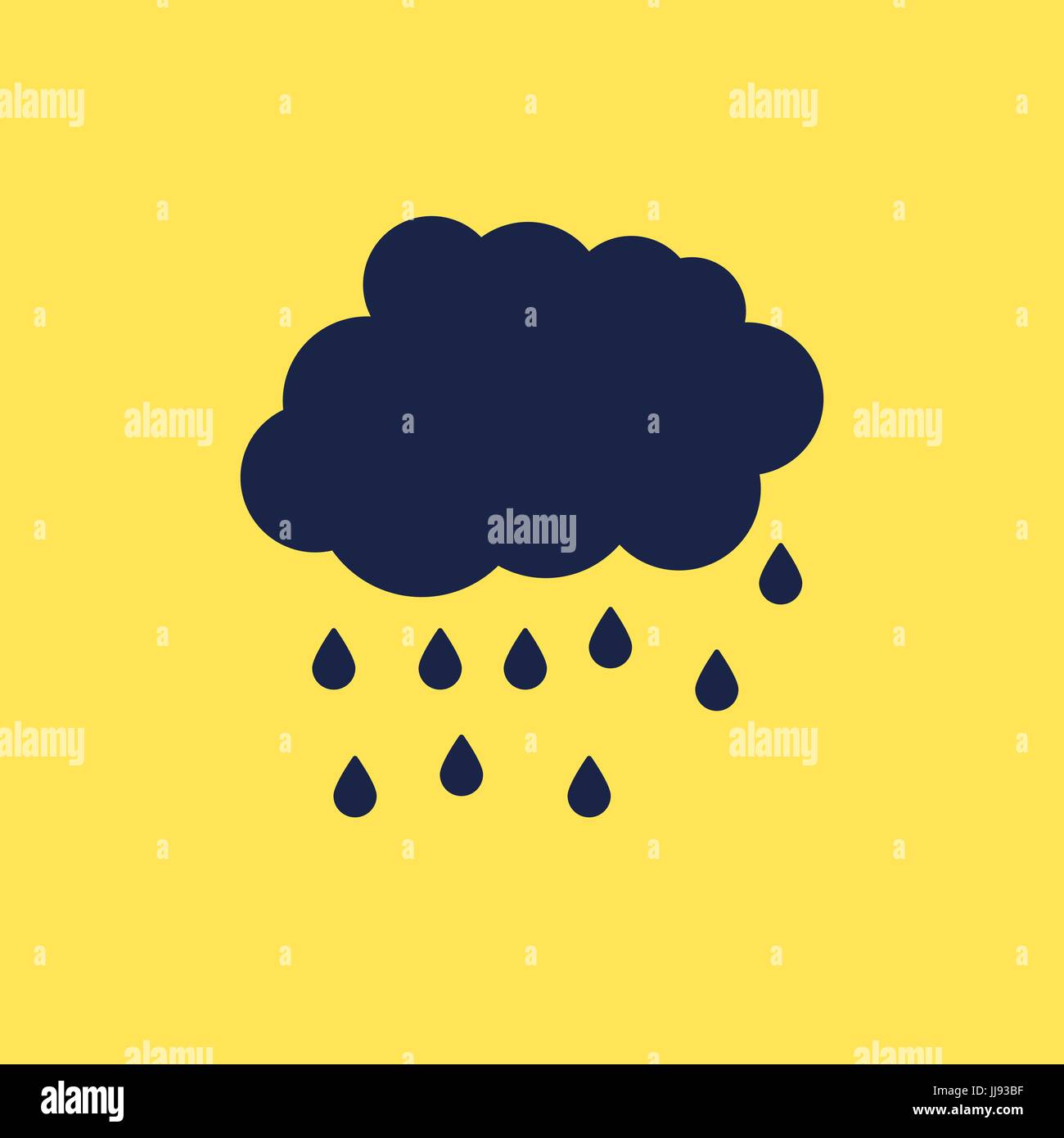 Dark blue cloud on Stock Vector Images - Alamy
