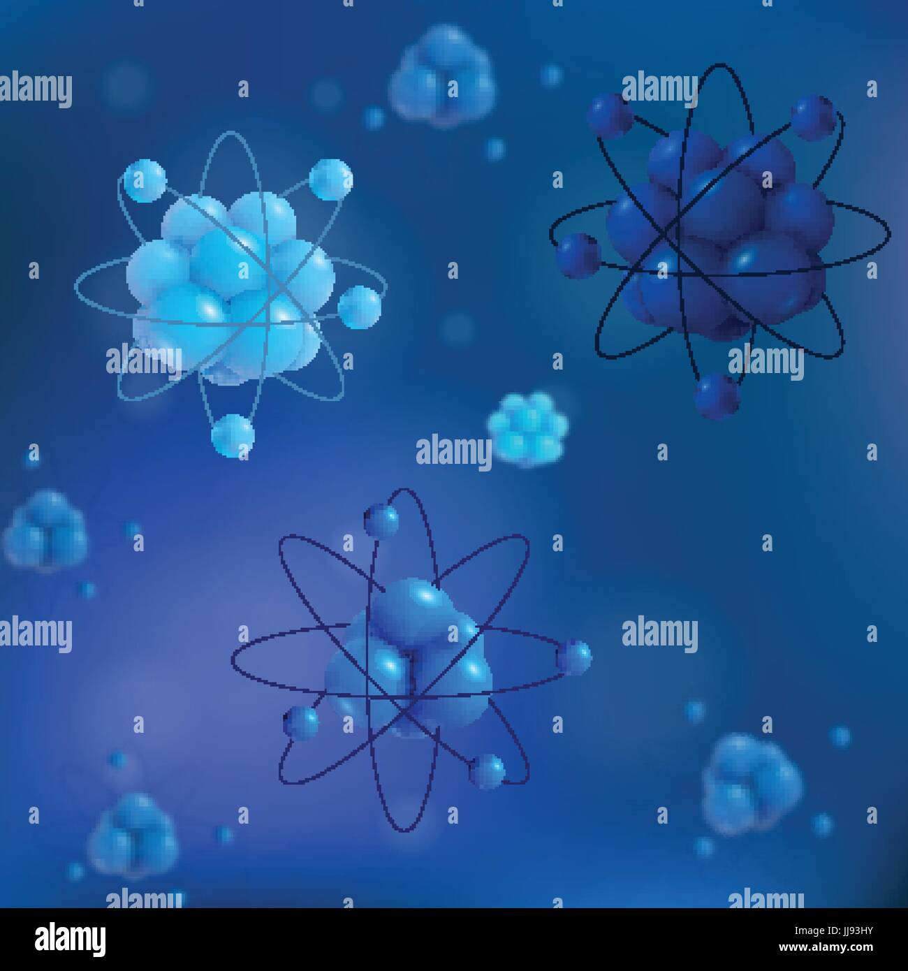 3d Abstract Scientific Background Stock Vector Image And Art Alamy