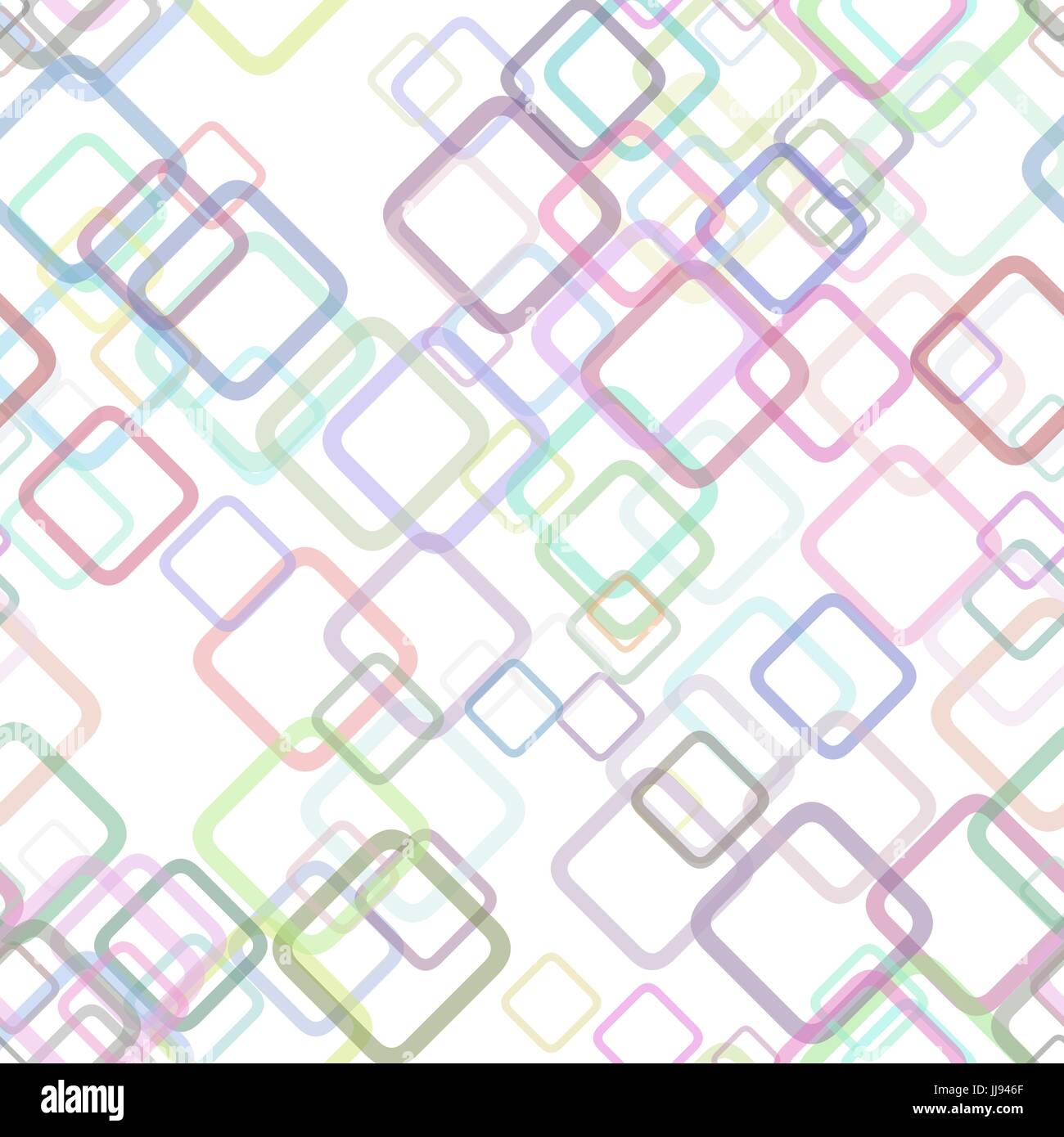 Seamless geometrical square pattern background - vector graphic design from random diagonal ...
