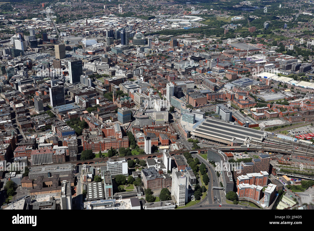 Manchester city centre uk hi-res stock photography and images - Alamy