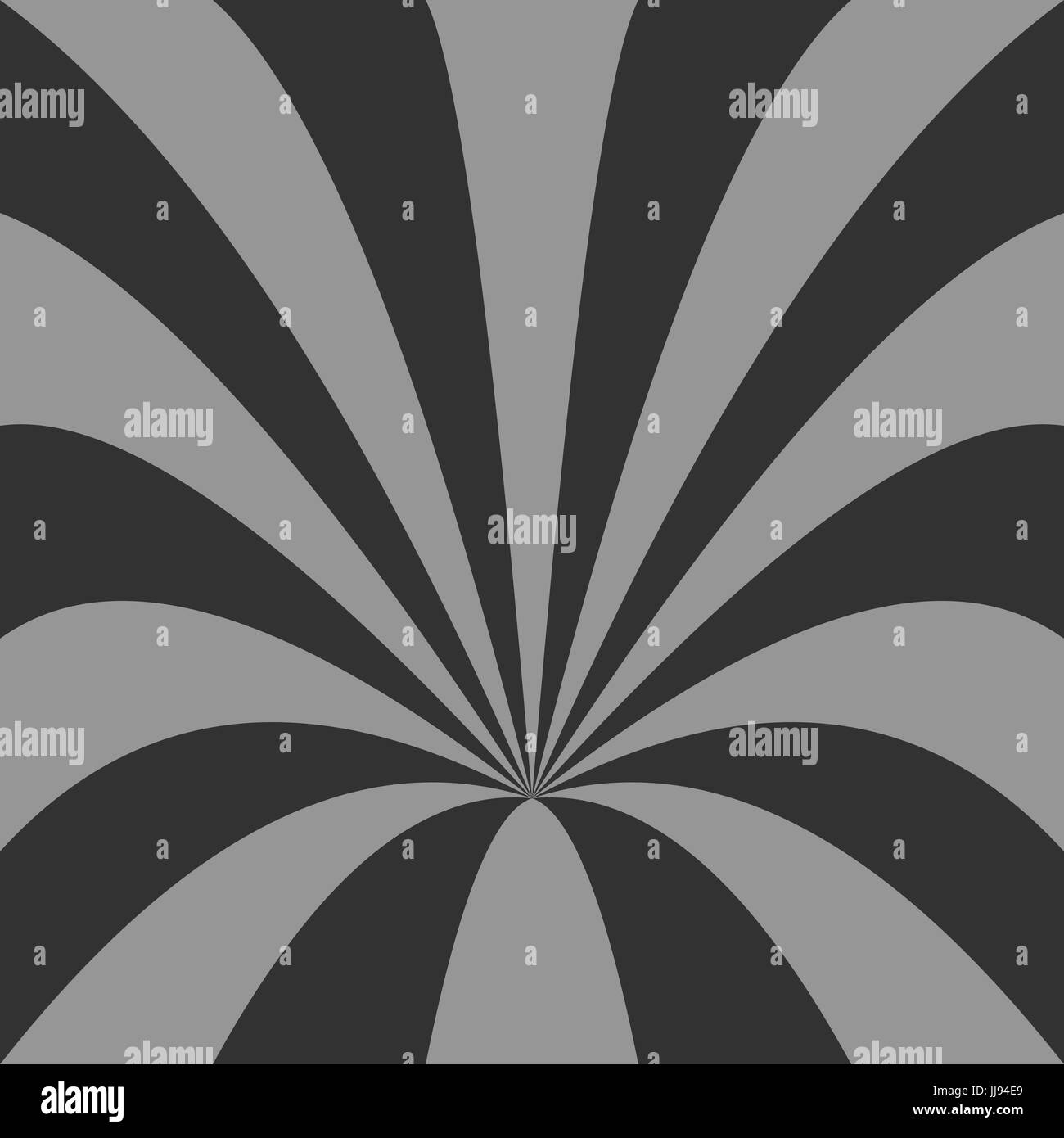 Curved motion background - vector graphic design from curved ray ...