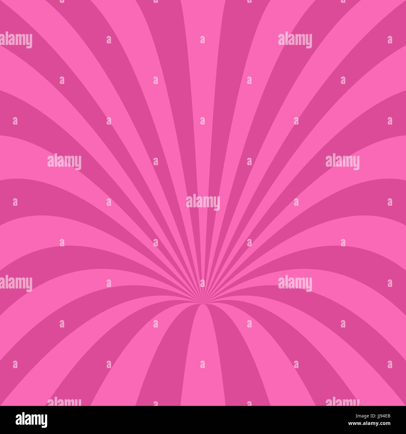 Abstract radial ray background - vector illustration from curved ...