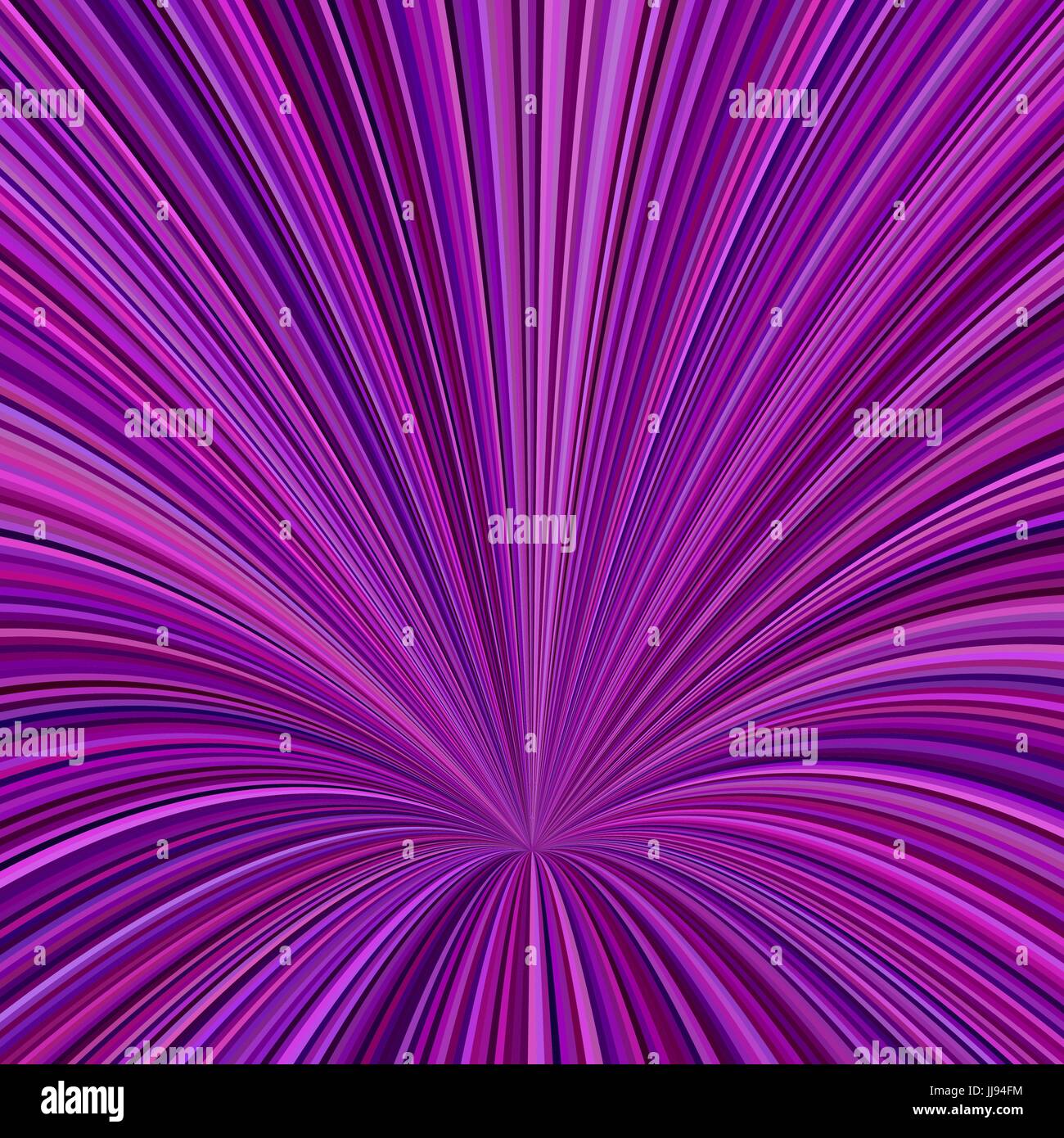 Curved ray burst background - vector graphic design from curved stripes ...