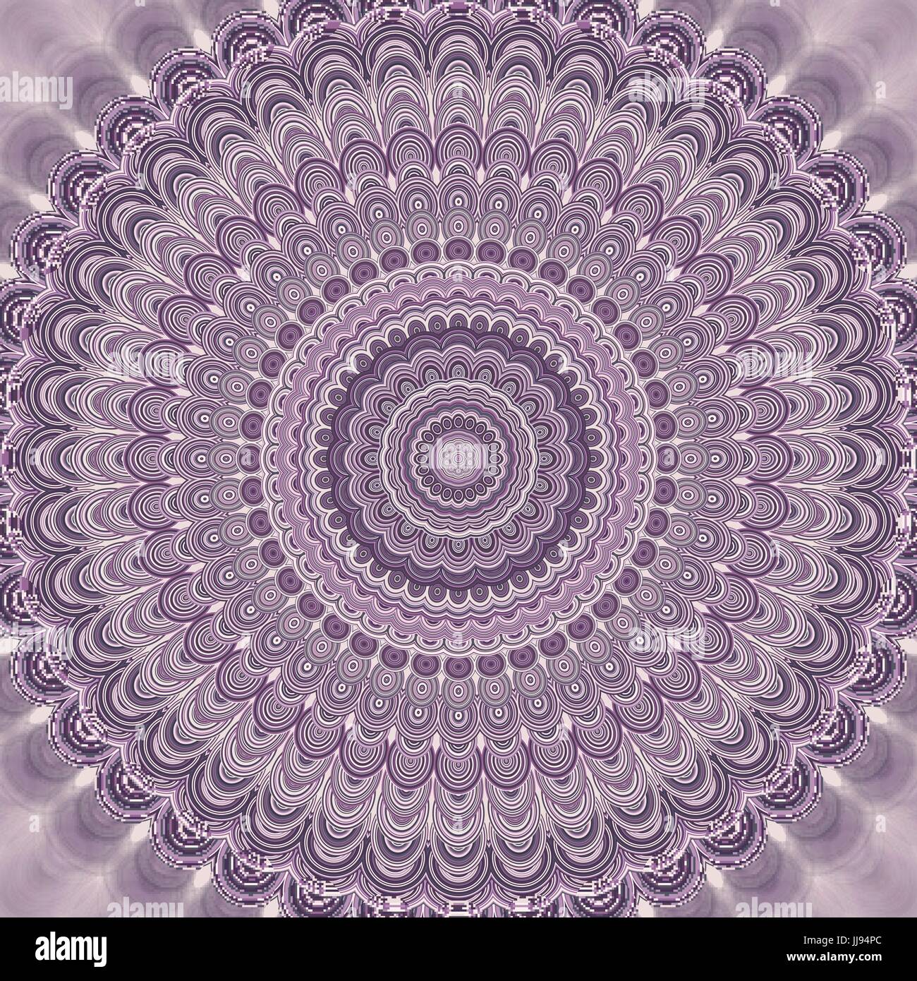 Mandala of light Stock Vector Images - Alamy