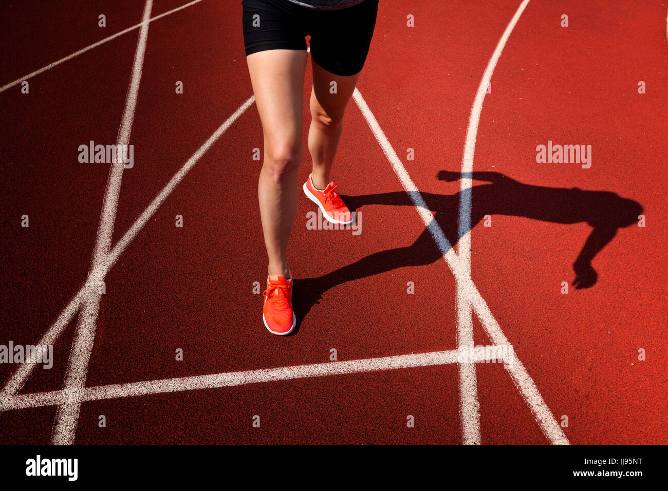 Female sprinter world championship hi-res stock photography and images ...