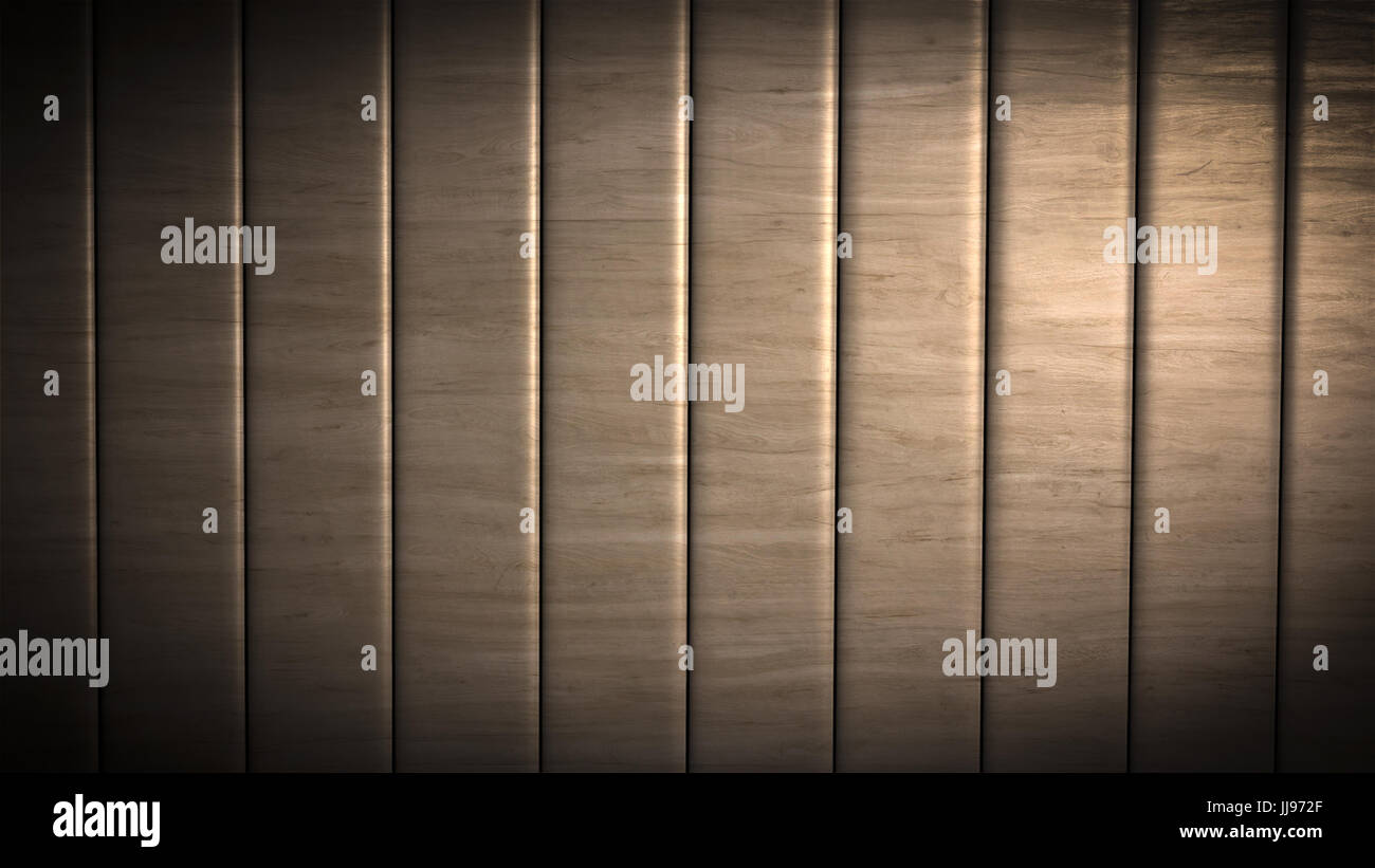 Brown wood material strips background 3d render Stock Photo - Alamy