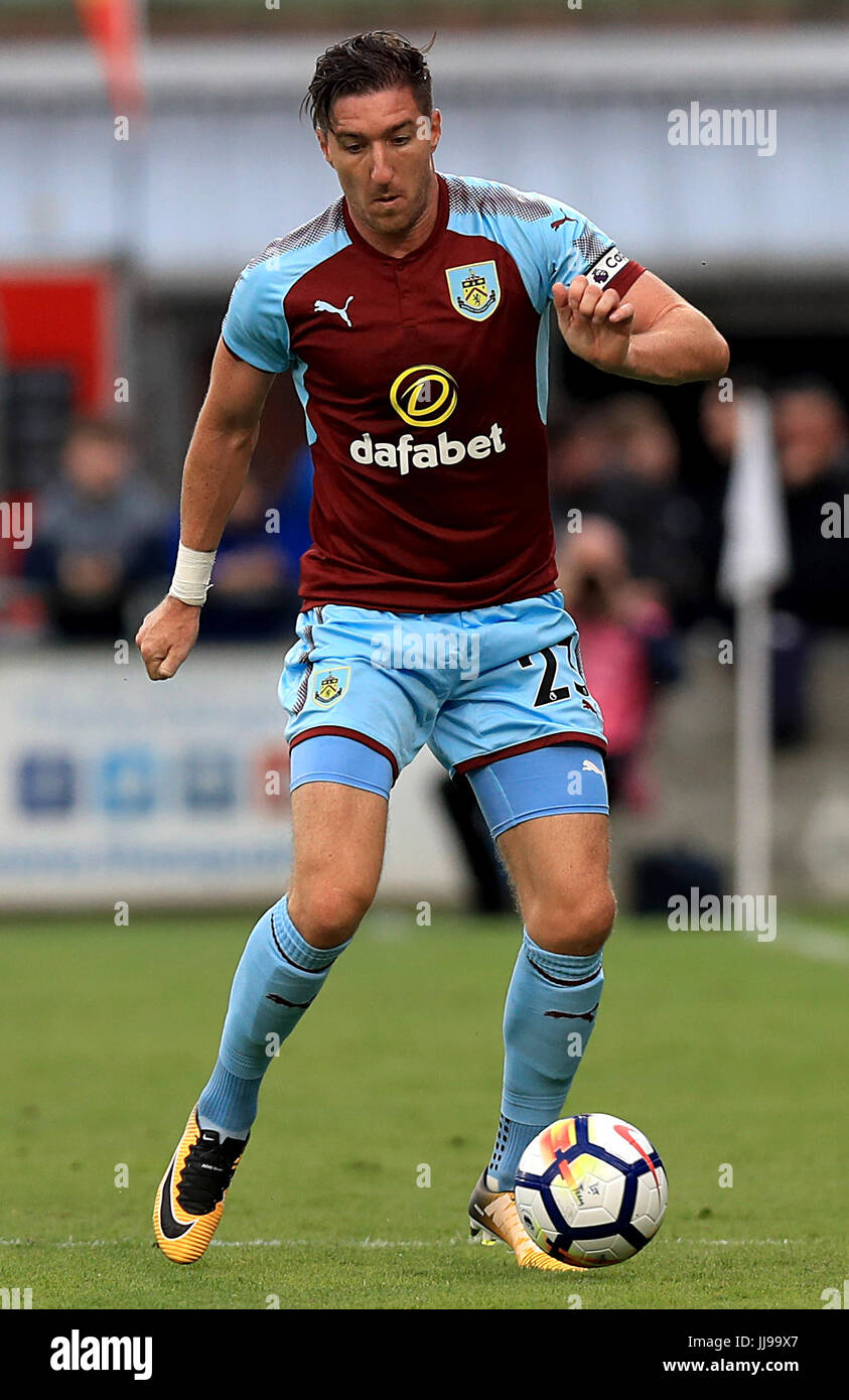 Burnley's Stephen Ward during the Pre-Season Friendly match at the ...