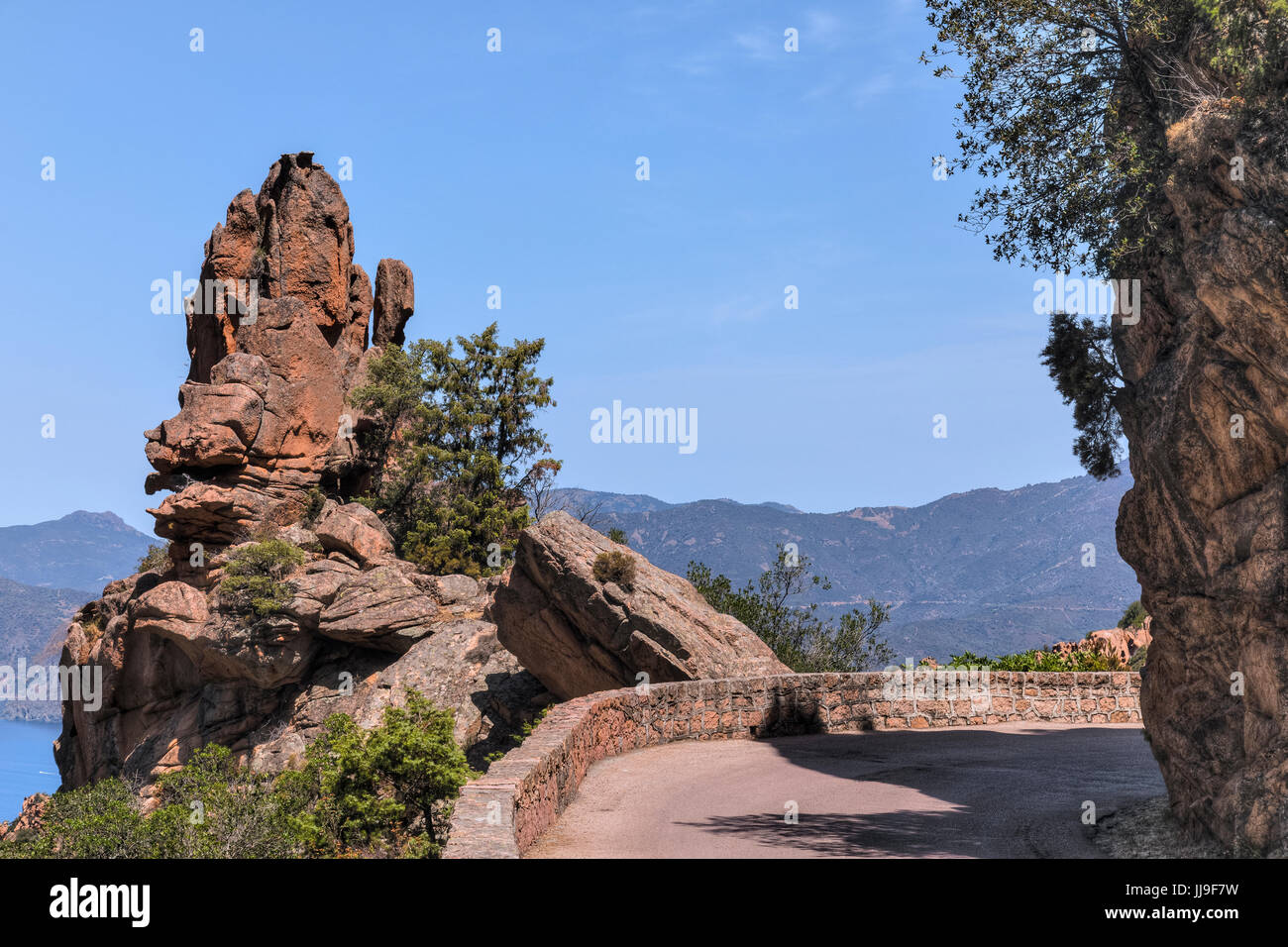 Calanques de Piana, Piana, Corsica, France Stock Photo - Alamy