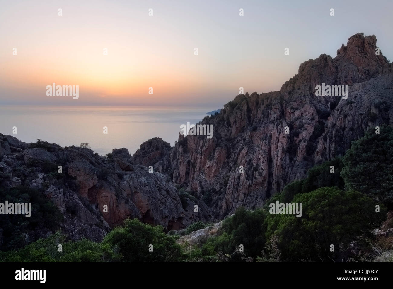 Calanques de Piana, Piana, Corsica, France Stock Photo - Alamy