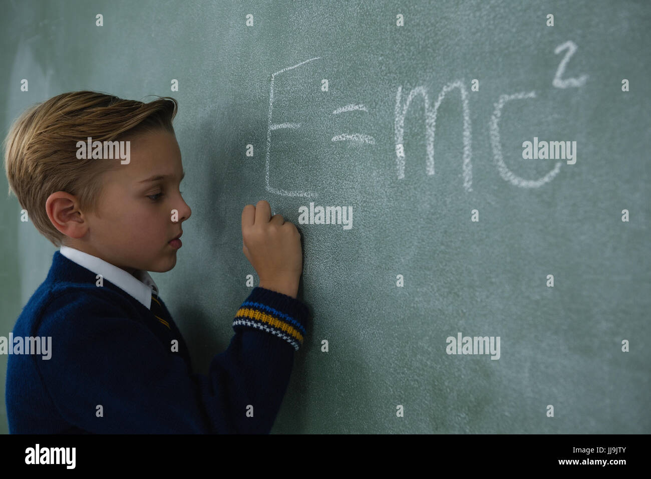 Maths classroom uniform hi-res stock photography and images - Alamy