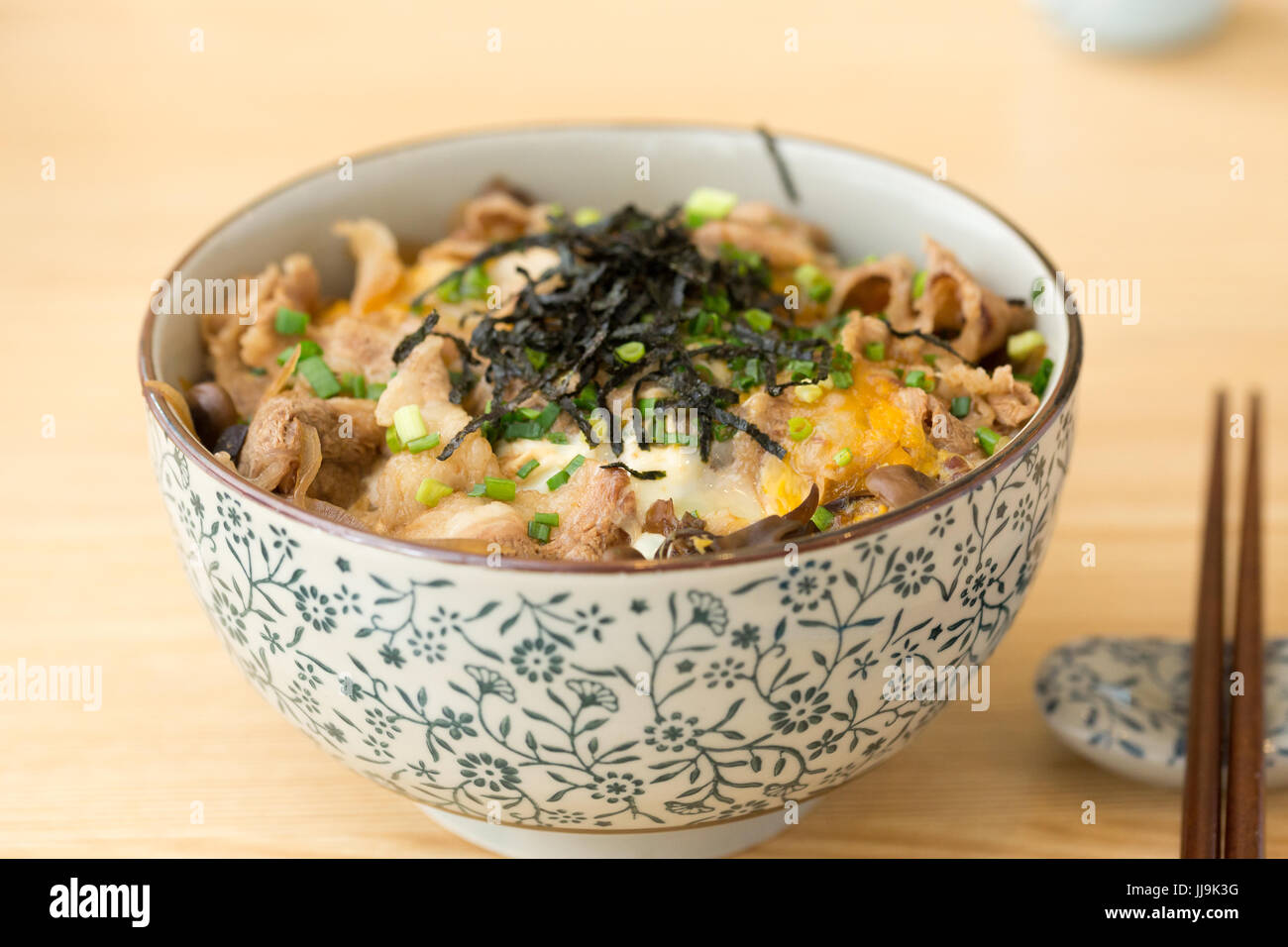 The View of Delicious Japanese Food Udon Noodle on the Table Stock ...