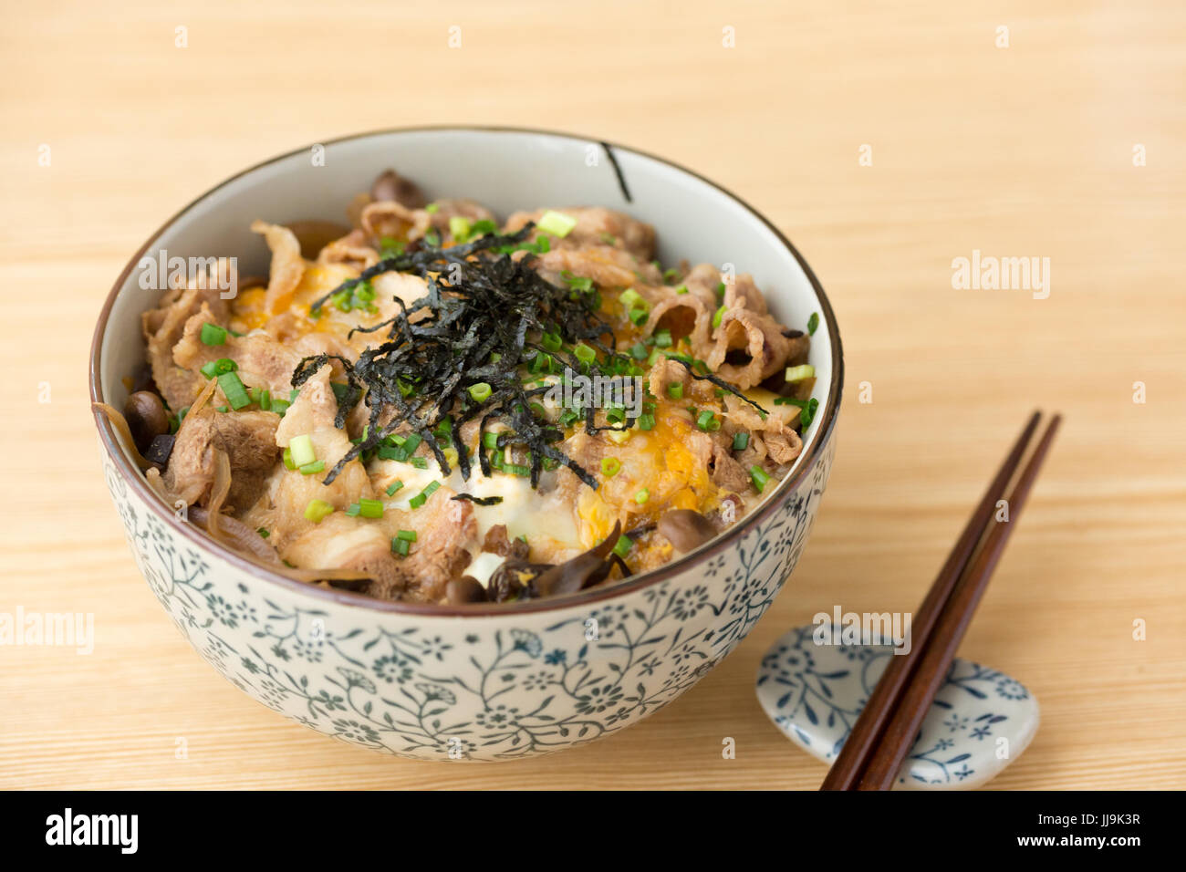The View of Delicious Japanese Food Udon Noodle on the Table Stock ...