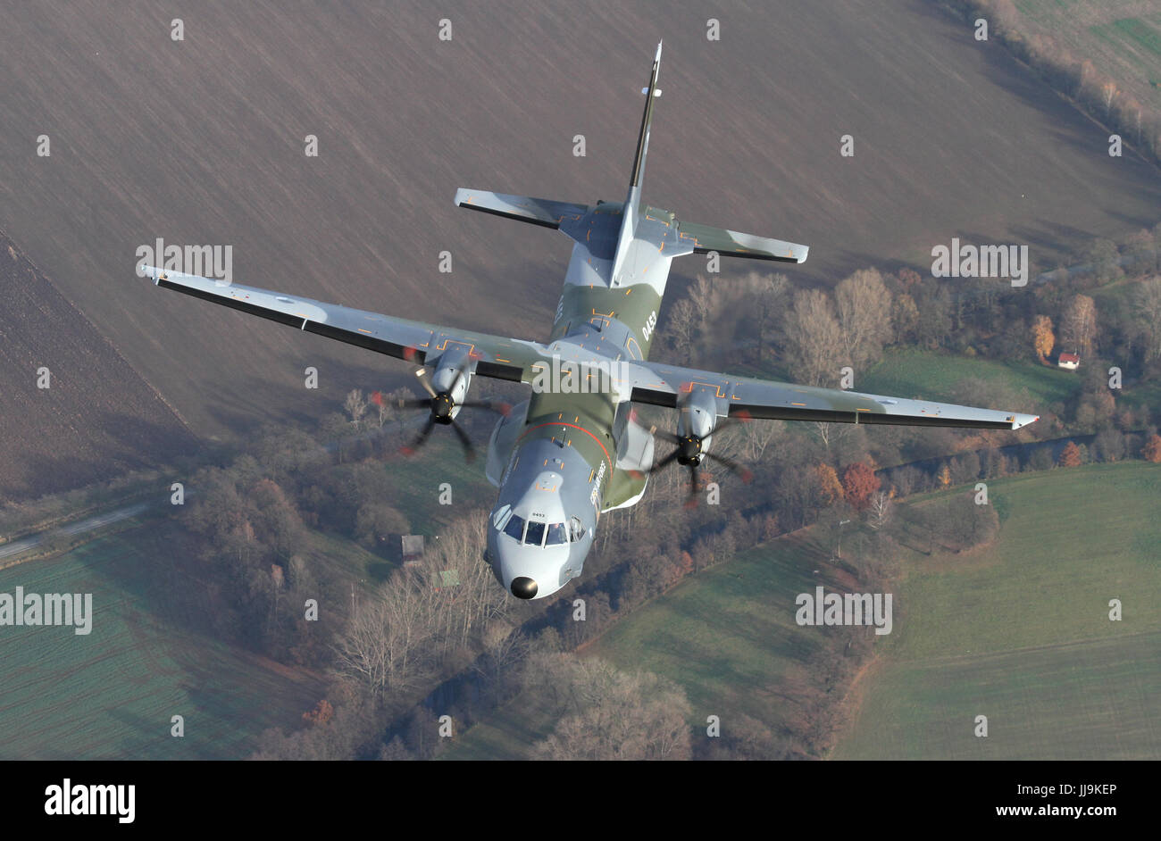 tactical transportation aircraft CASA C-295M Stock Photo - Alamy