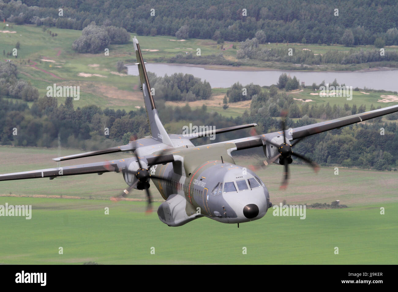 tactical transportation aircraft CASA C-295M Stock Photo - Alamy
