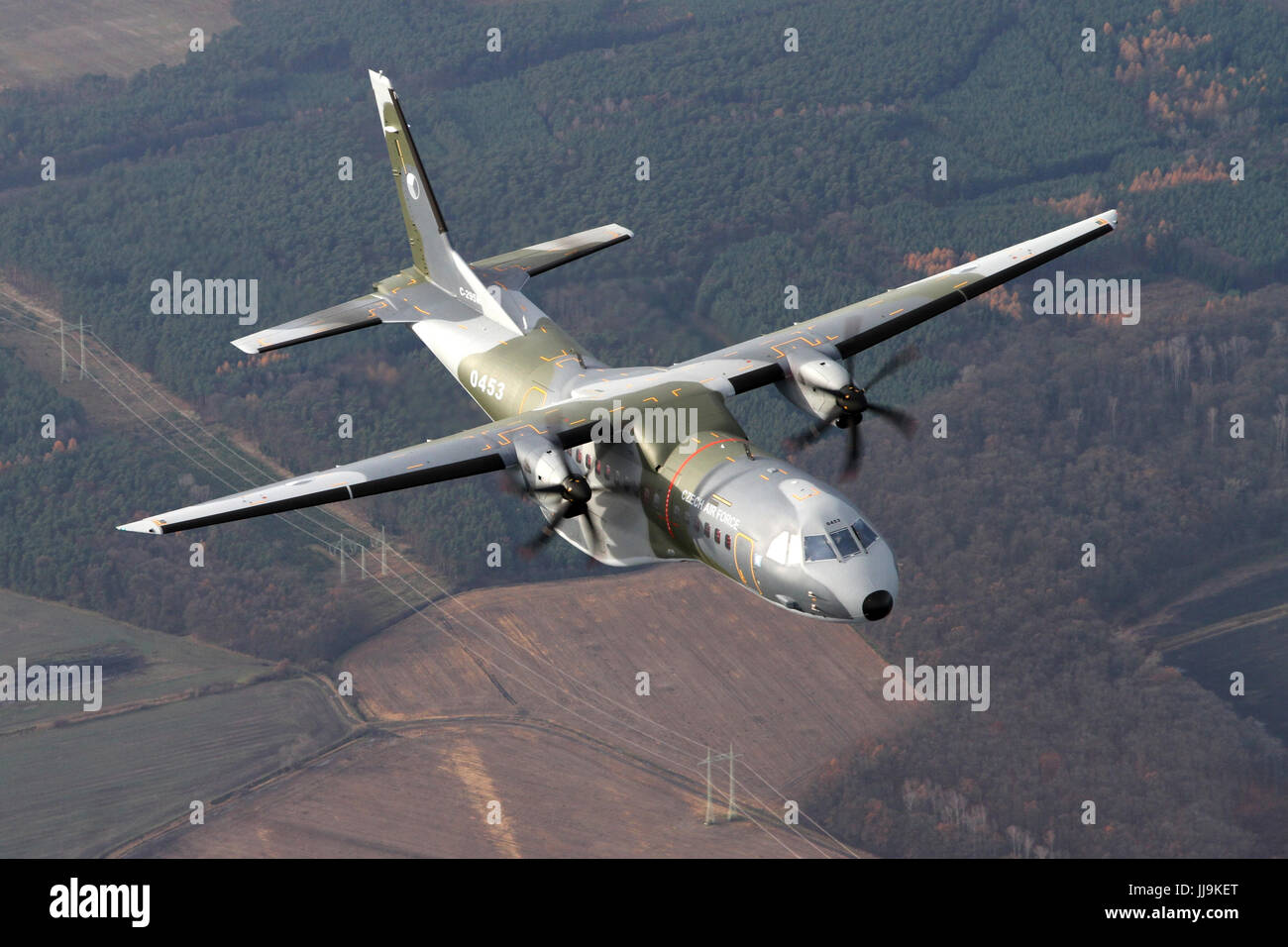 tactical transportation aircraft CASA C-295M Stock Photo - Alamy