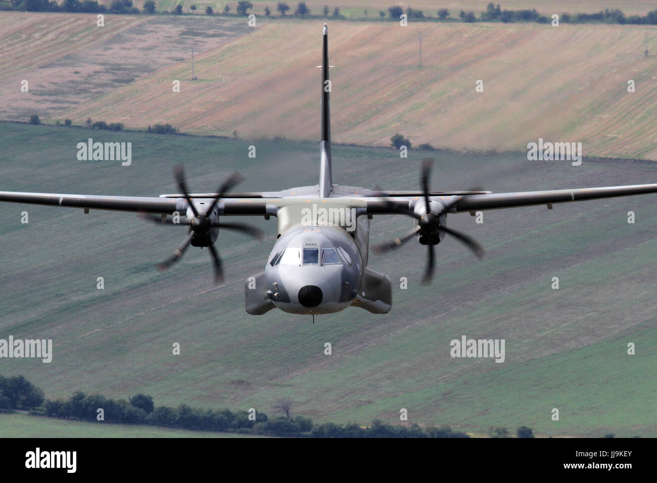 tactical transportation aircraft CASA C-295M Stock Photo - Alamy