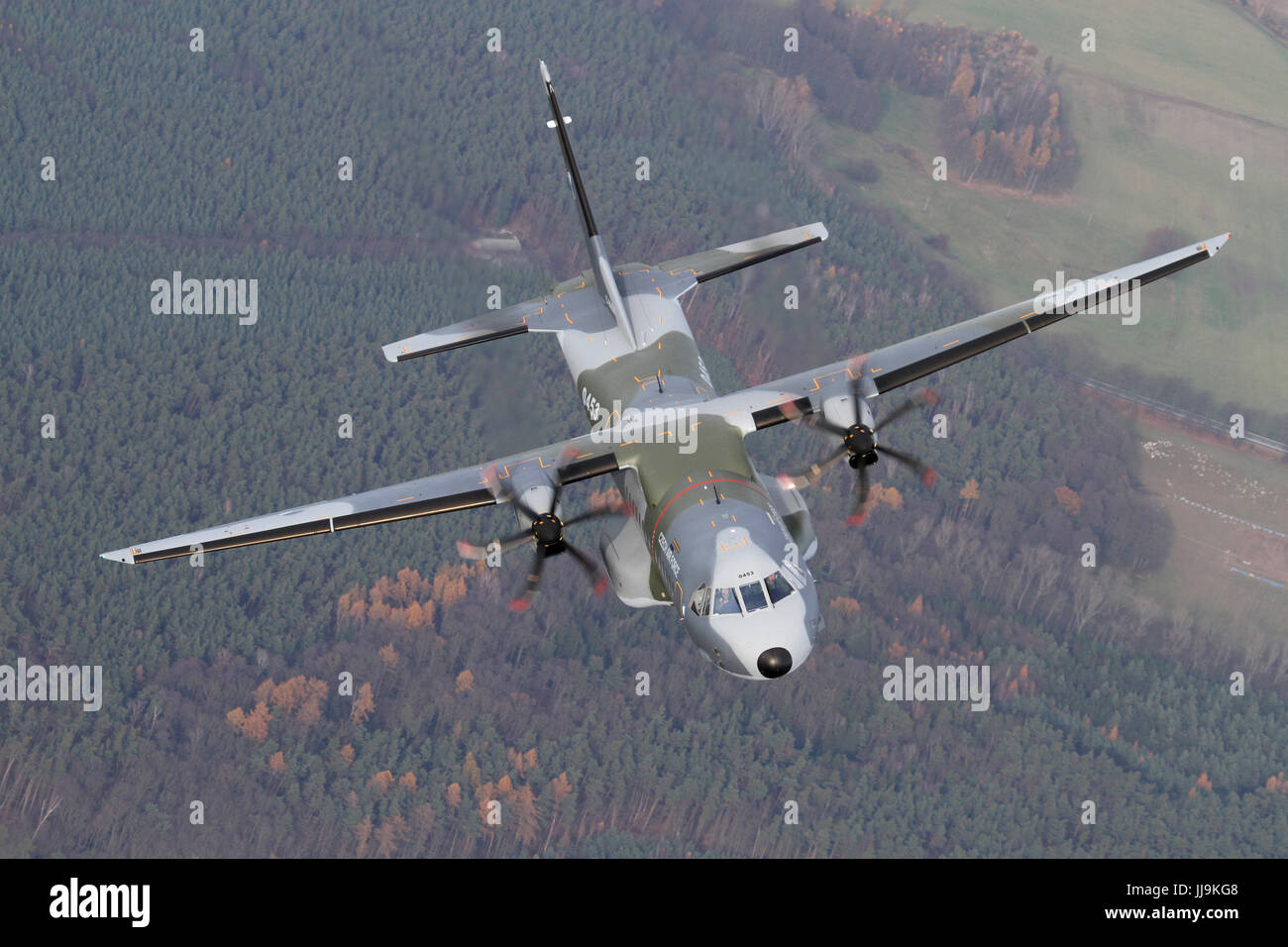 tactical transportation aircraft CASA C-295M Stock Photo - Alamy