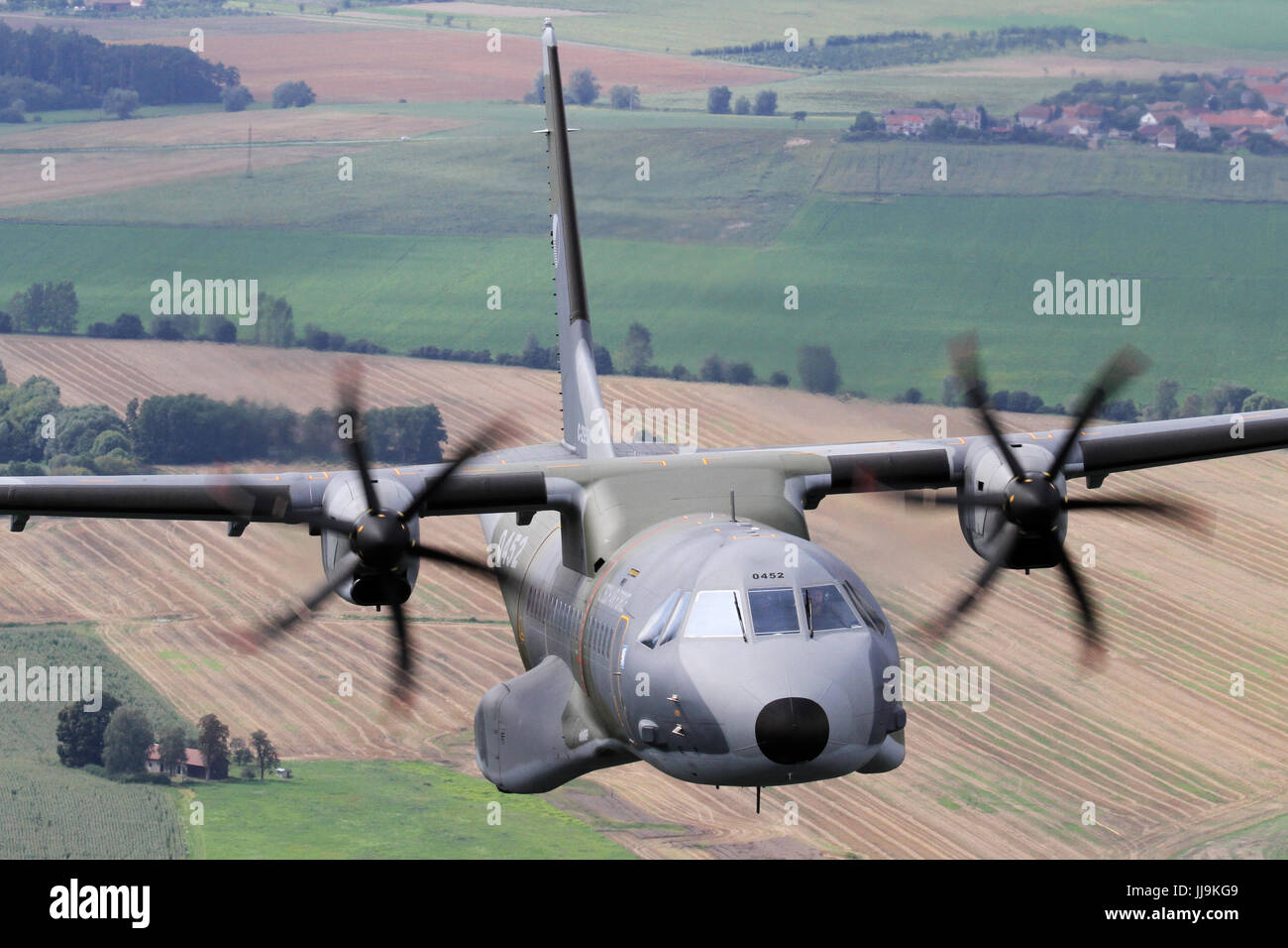 tactical transportation aircraft CASA C-295M Stock Photo - Alamy