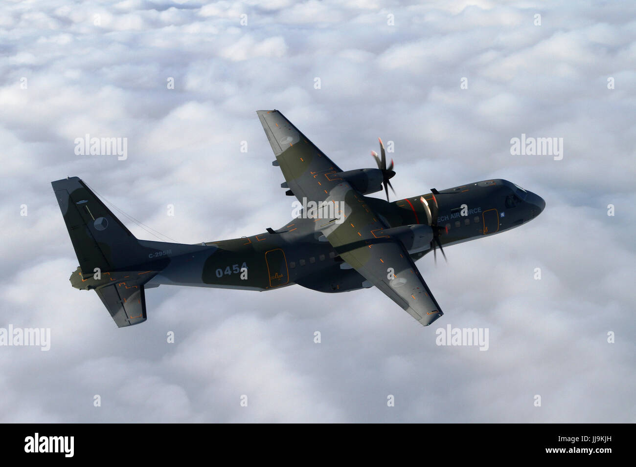 tactical transportation aircraft CASA C-295M Stock Photo - Alamy