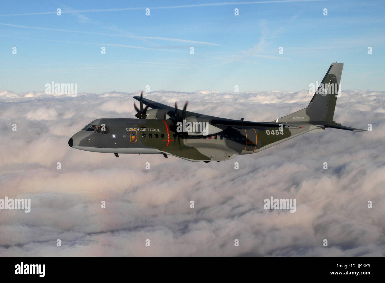 tactical transportation aircraft CASA C-295M Stock Photo - Alamy