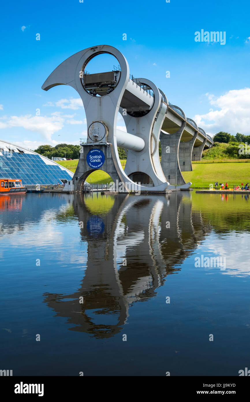 The falkirk wheel scottish canals hi-res stock photography and images ...