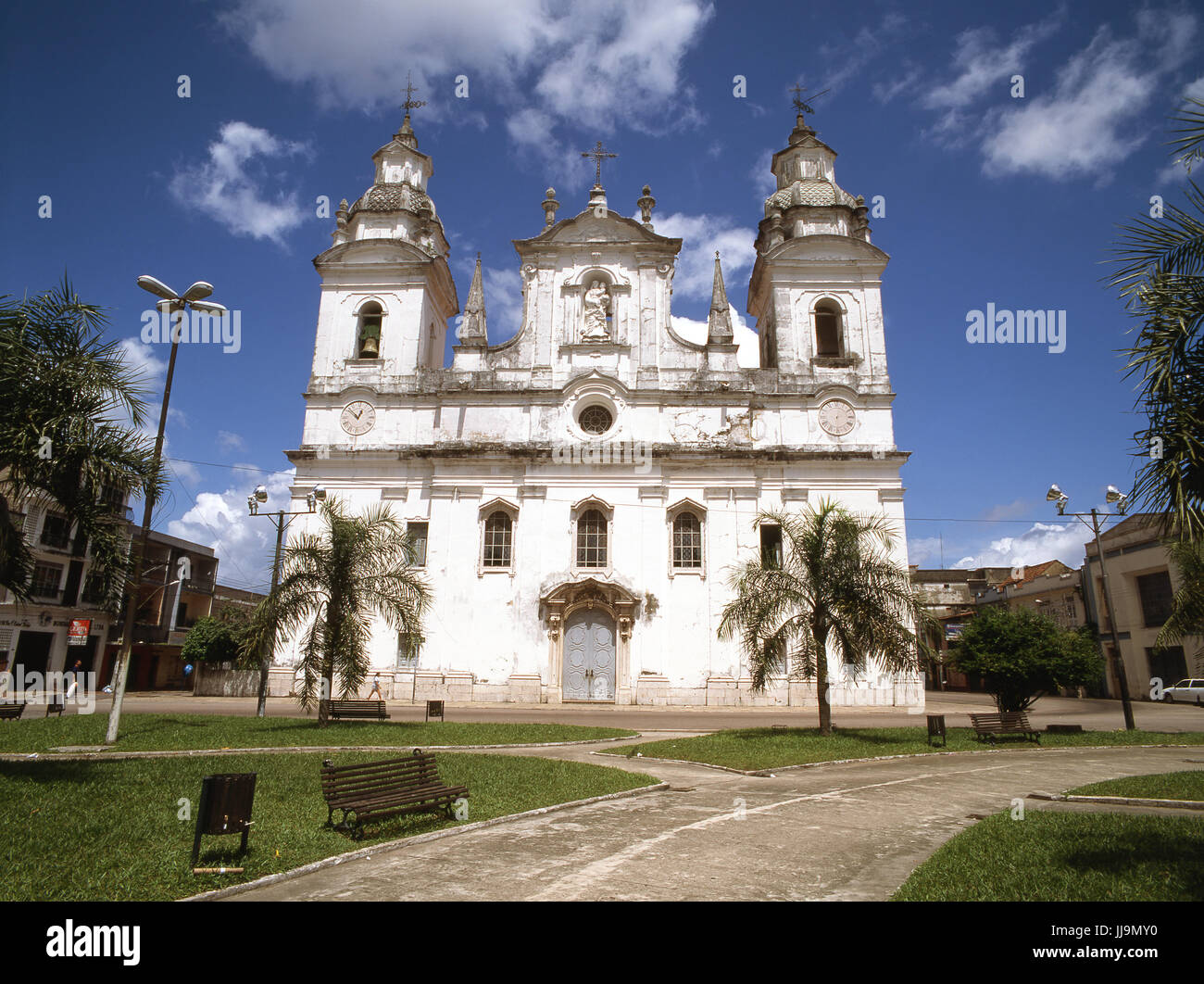 Cathedral of the Cathedral; Praça da Sé; Belém Pará; Brazil Stock Photo ...