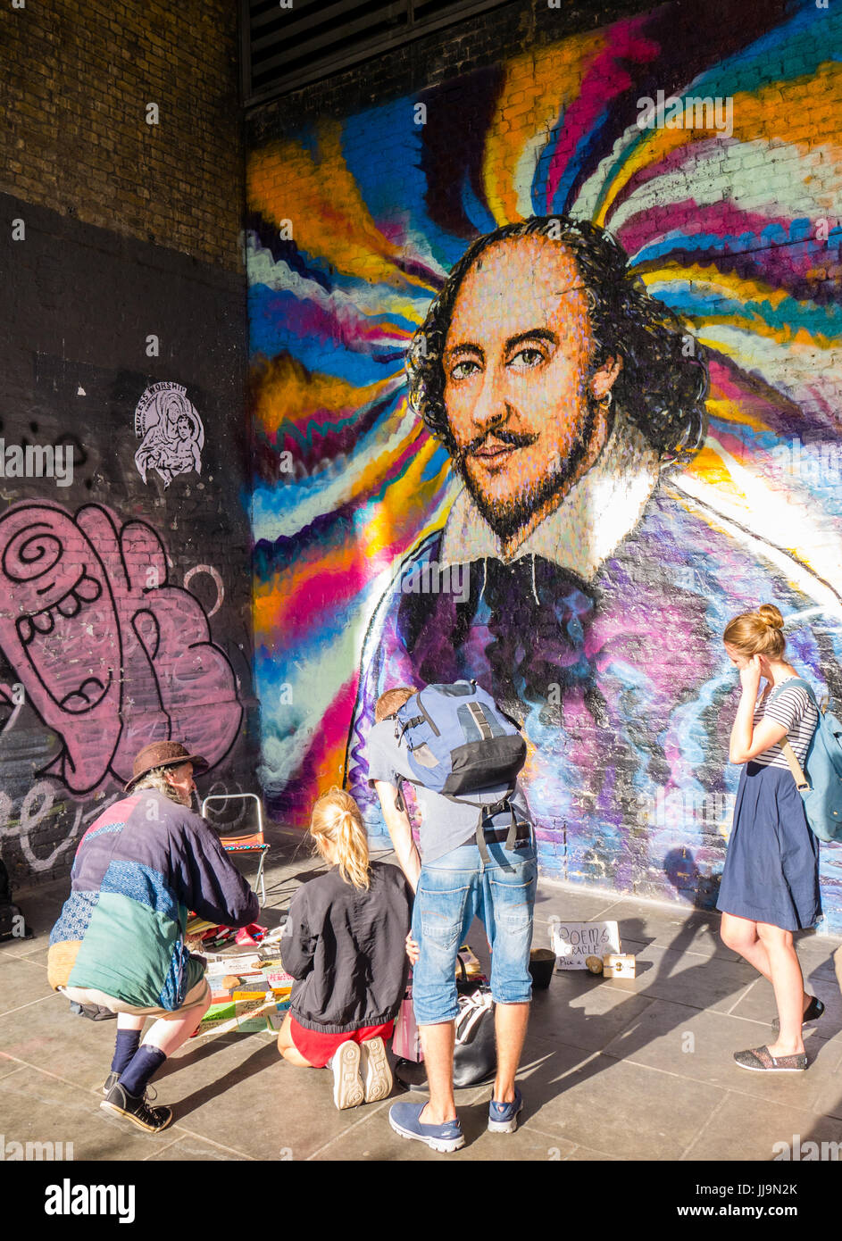 Mural william shakespeare hi-res stock photography and images - Alamy