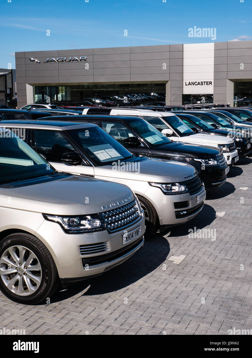 Lancaster, Jaguar, Rang rover Car Showroom, Reading, Berkshire, England ...