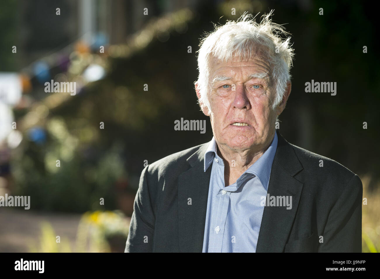 Richard Inngrams Sits for a portrait as they attens "Borders Book ...