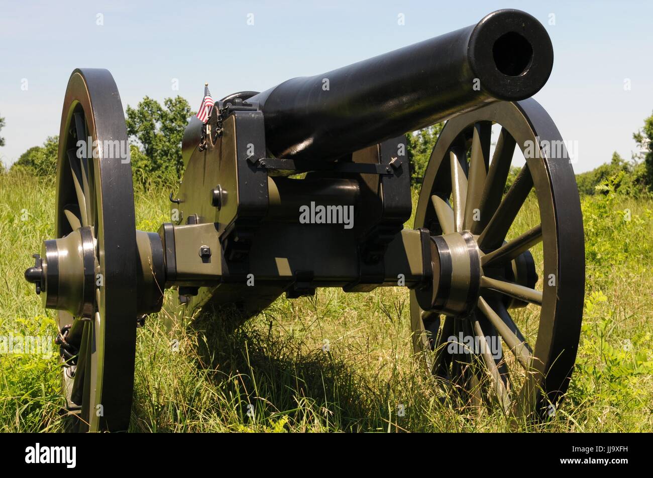 Cannon at the 3rd. Louisiana Redan, Vicksburg National Military Park ...