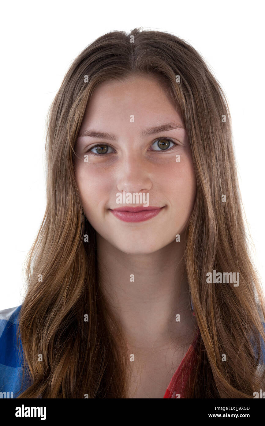 Portrait smiling beautiful girl handsome hi-res stock photography and ...