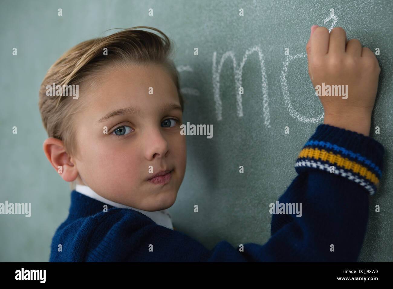 Mathematics maths portrait primary uniform school hi-res stock ...