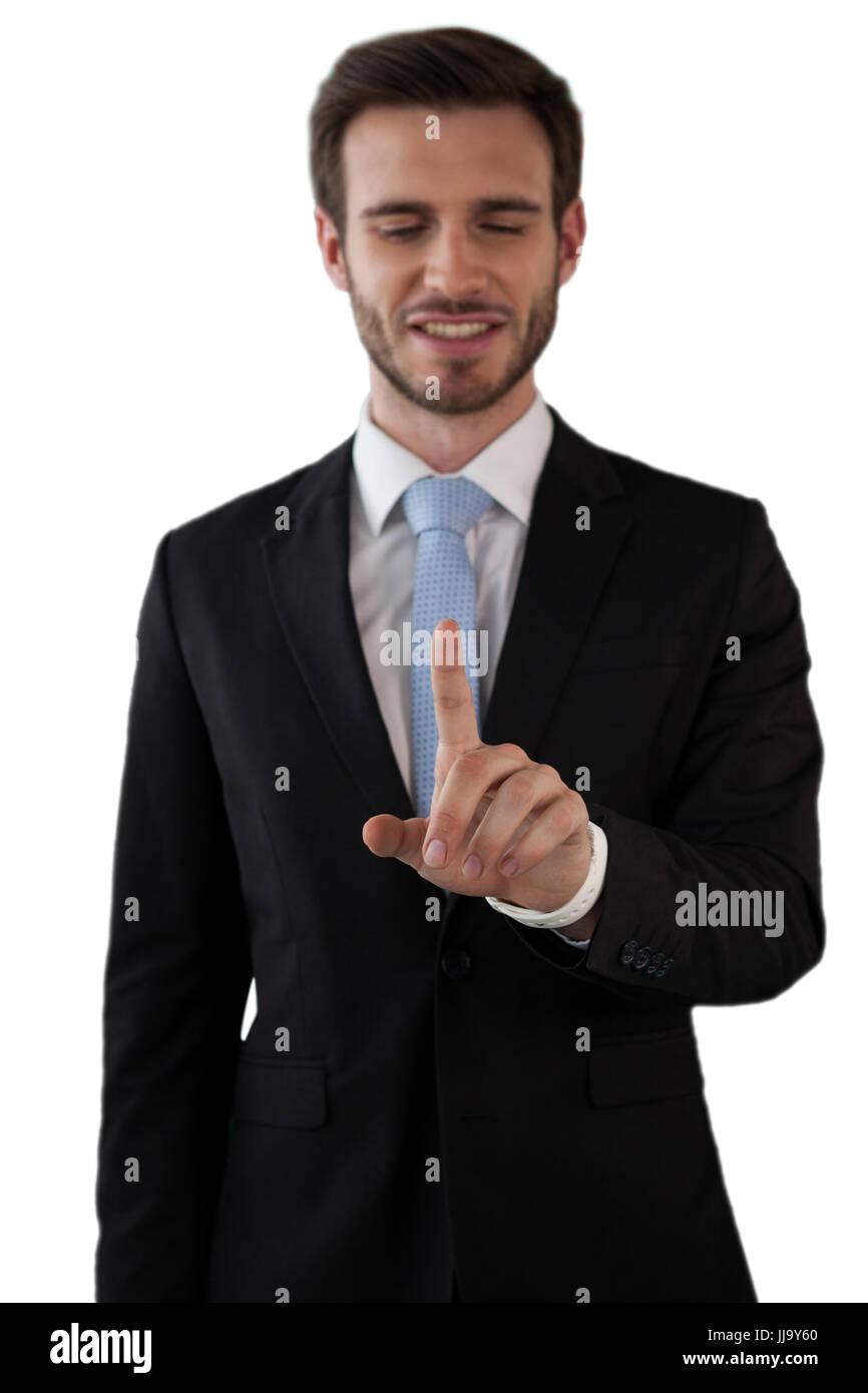 Index finger touching hi-res stock photography and images - Alamy