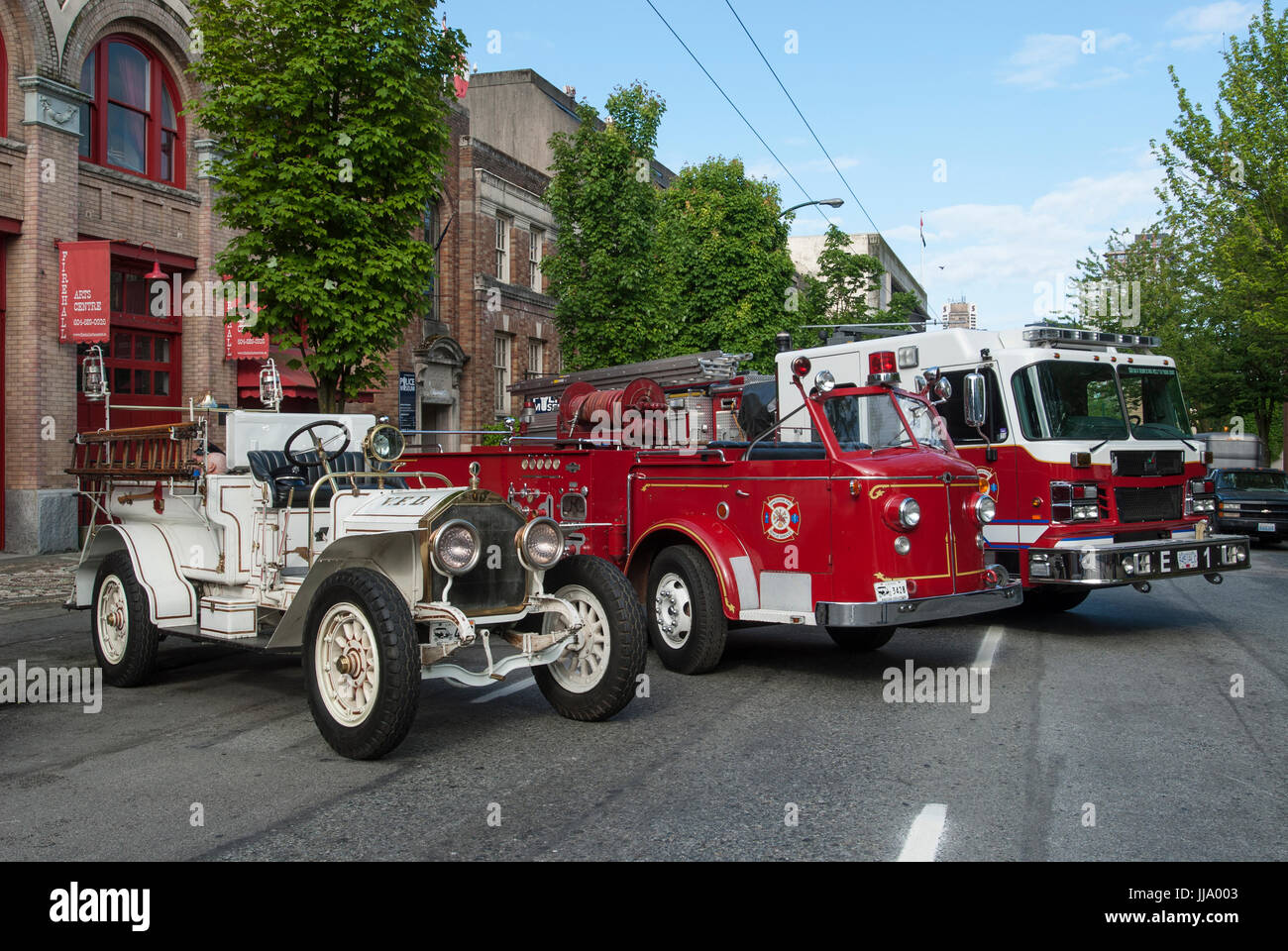 American vintage fire engine hi-res stock photography and images - Alamy